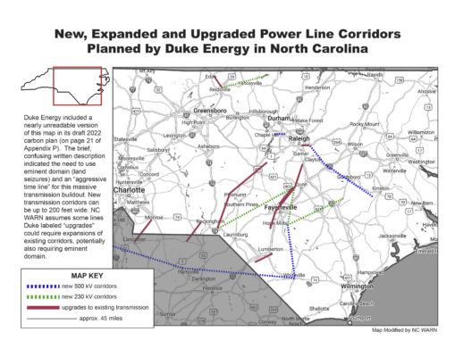 Investigate Duke Energy's $10 Billion High-Voltage Grid and Land Seizure Scheme - NC WARN